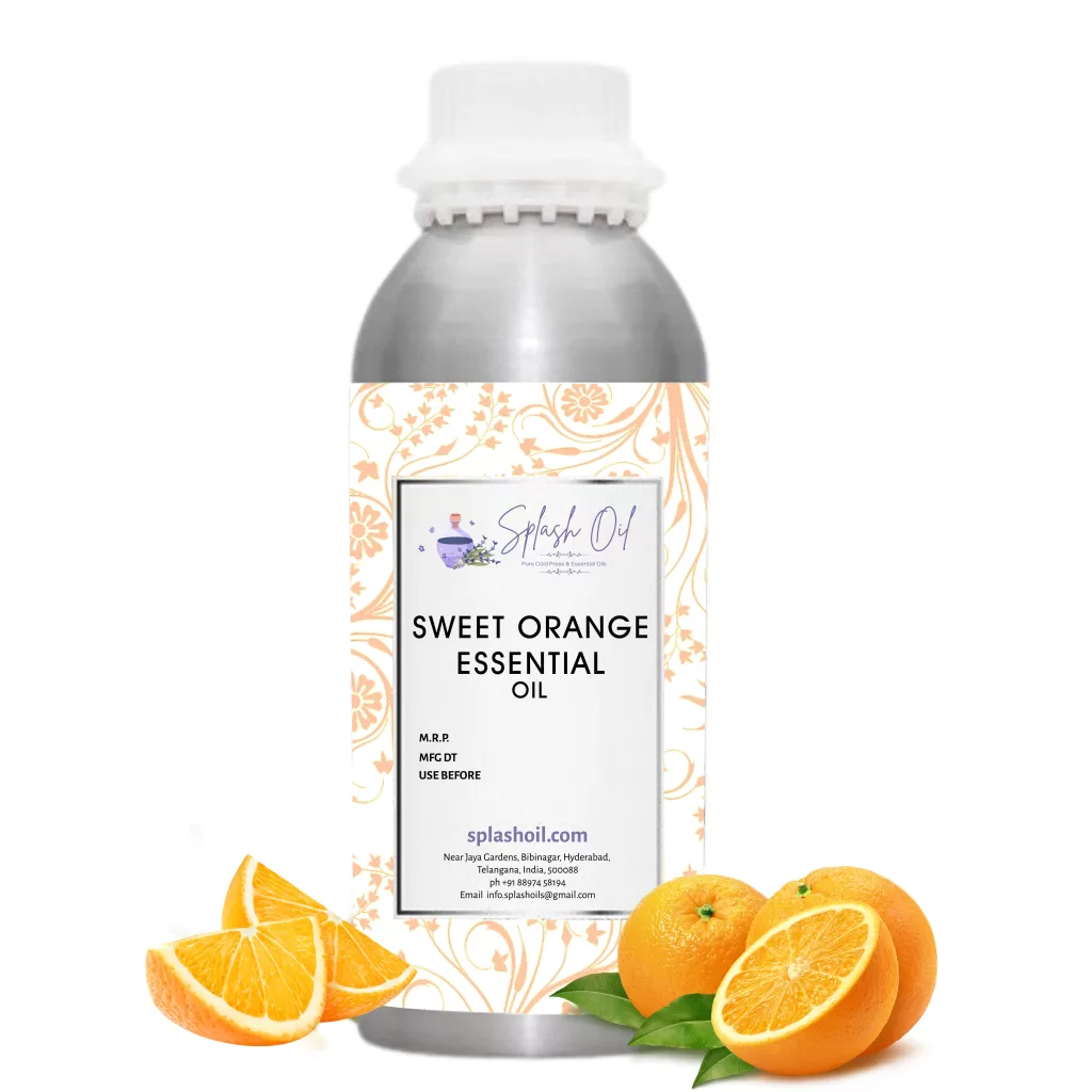 Sweet Orange Essential Oil - splashoils